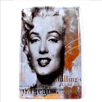 Classic Marilyn Monroe Metal Sign | Property Room