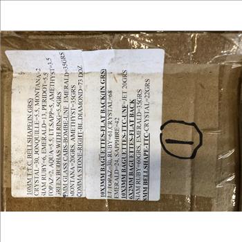 50 Pound Box Jewelry Stones Unclaimed Baggage Value $30,000 | Property Room