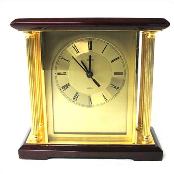 Vintage Birks Brass Mantel Clock | Property Room