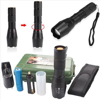 8000lm Genuine Shadowhawk X800 Tactical Flashlight LED Military G700 ...