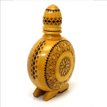 Romanian Wood Flask | Property Room