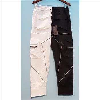 NWT, Men 2 Tone Reflective Cargo Pants, Size Large | Property Room