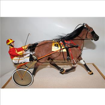 Harness Racing Trotter Scale Model Highly Collectible | Property Room