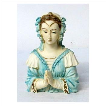 Vintage Bust of a Pious Woman Praying | Property Room