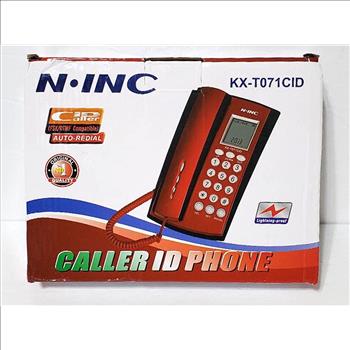 N-INC KX-T071CID Caller ID Phone | Property Room