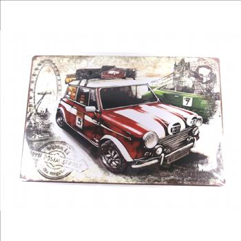 UK Mini Cooper Metal Sign | Property Room
