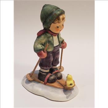 VTG Goebel Germany Hummel Winter Adventure First Issue 2001 Figurine 5 ...