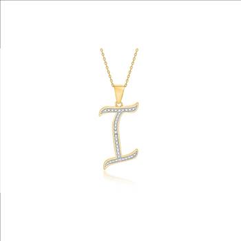 Diamond Letter "I" Necklace | Property Room