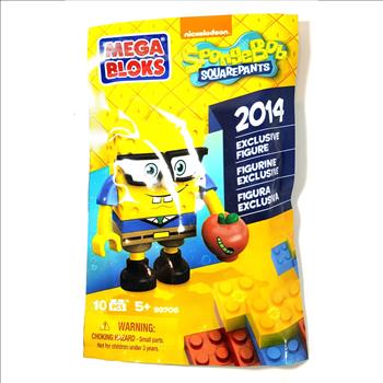 2014 Mega Bloks SpongeBob SquarePants Exclusive Figure | Property Room