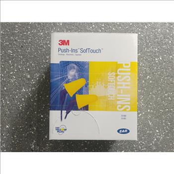 Case of 3M Push-Ins SofTouch Ear Plugs | Property Room