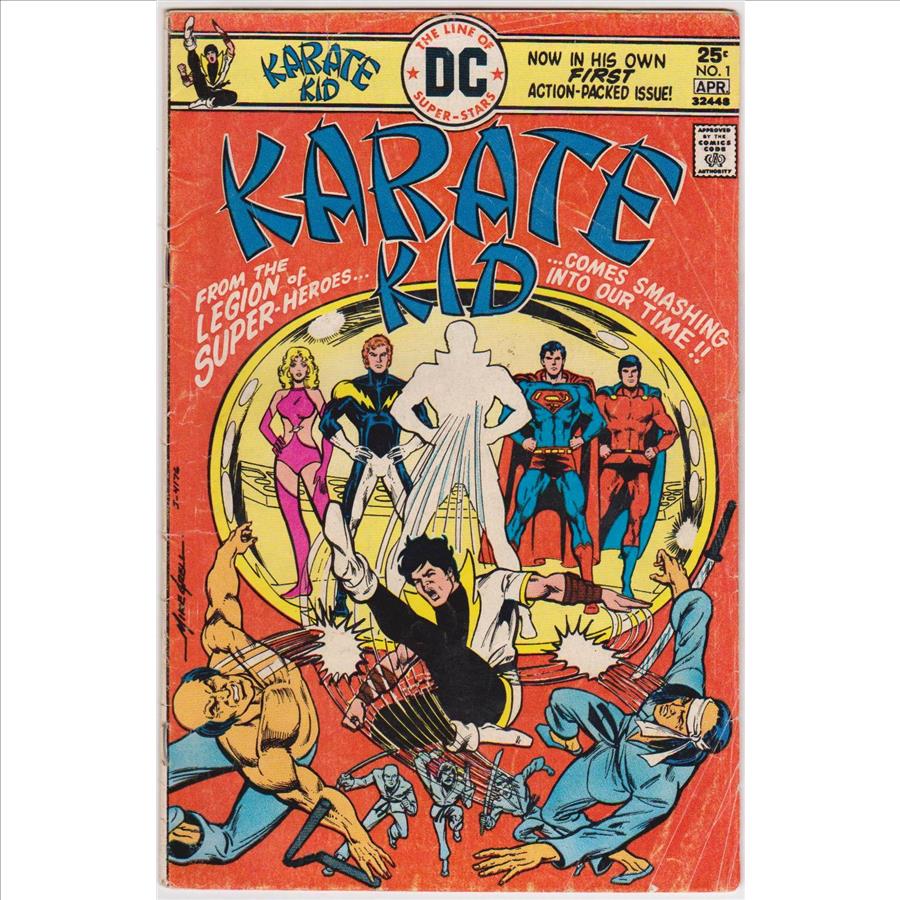 1976 DC Comics KARATE KID #1 Issue - Vintage | Property Room