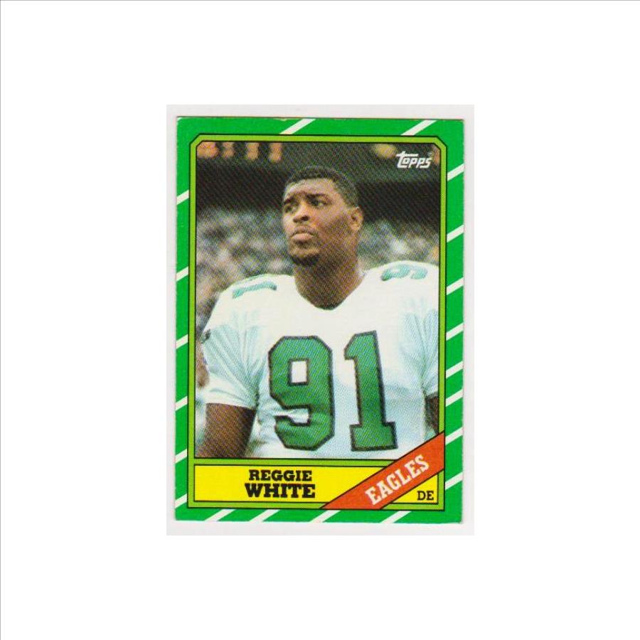 1986 Topps Reggie White #275 Rookie Card - HOF'er | Property Room