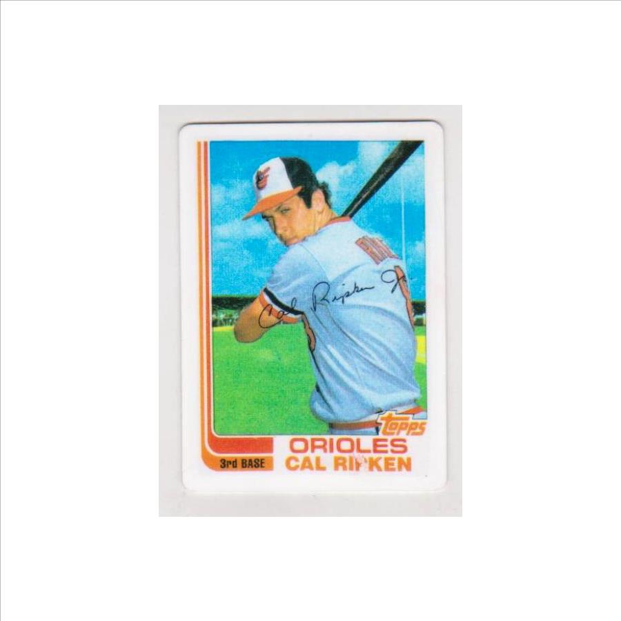 1982 Topps Traded Cal Ripken, Jr. #98T Rookie Porcelain Replica Card ...