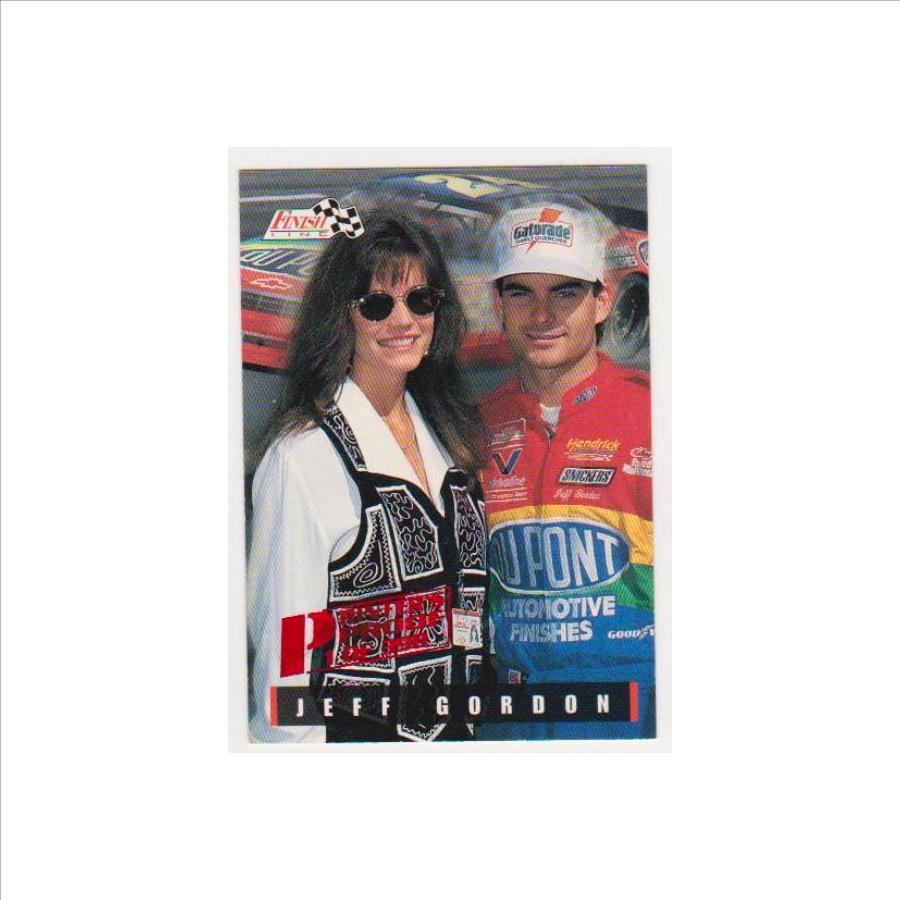Rare - JEFF GORDON 1995 Finish Line PRINTER'S PROOF Insert Card - 1 of ...