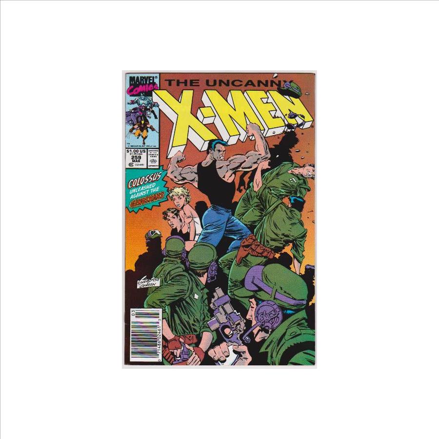 1990 The Uncanny X-Men #259 Issue - Marvel Comics | Property Room