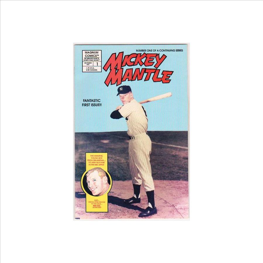 MICKEY MANTLE #1 Issue Comic Book - Magnum Comics | Property Room