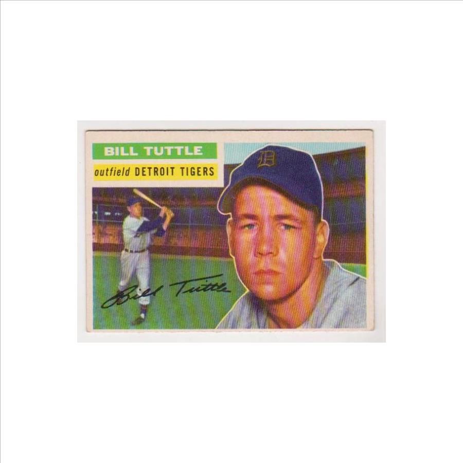 1956 Topps Baseball Bill Tuttle #203 Card | Property Room