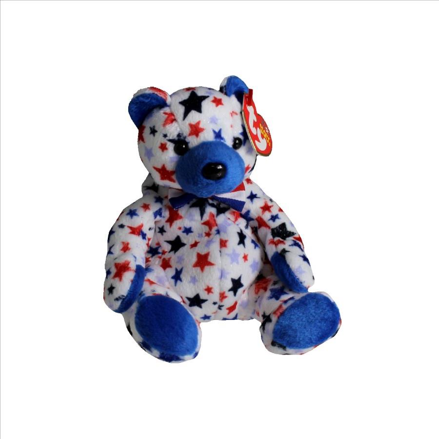 2003 Ty Beanie Baby BLUE THE BEAR - New With Tags | Property Room