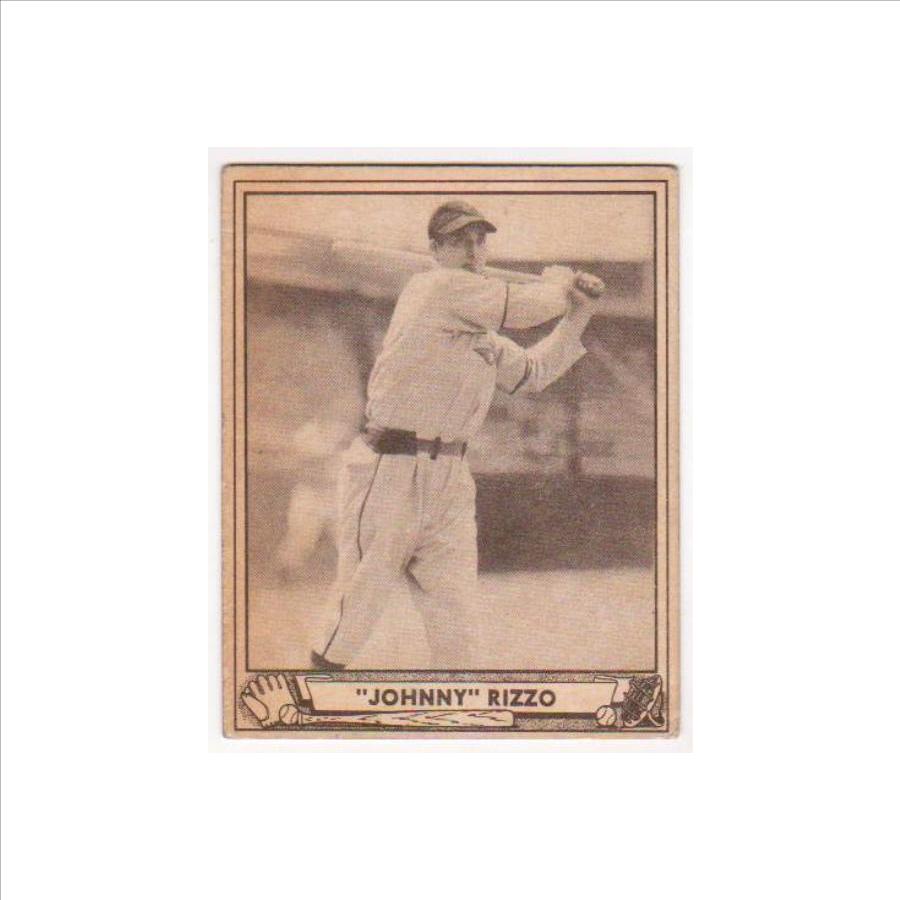 Authentic - 1940 Play Ball Johnny Rizzo #108 - RARE | Property Room