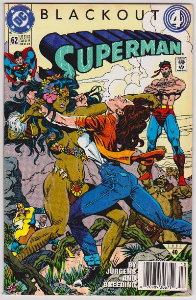 1991 DC Comics SUPERMAN #62 Issue | Property Room