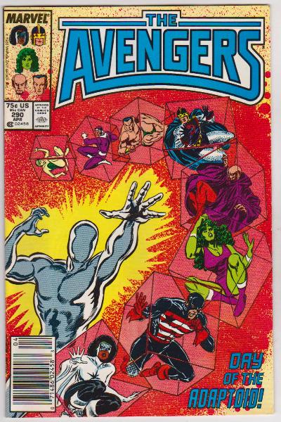 1988 The Avengers #290 Issue - Marvel Comics | Property Room