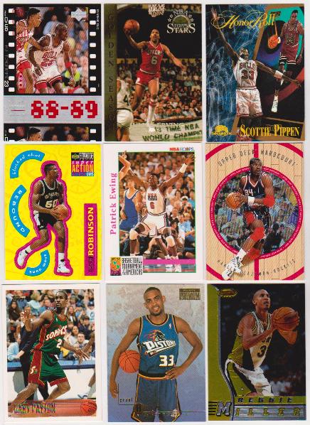 Basketball Card Collection w/ Michael Jordan, Julius Erving + More ...