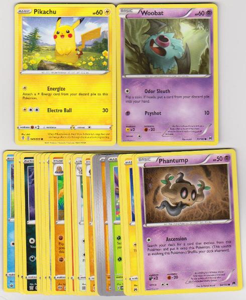 25 Different Pokemon Trading Cards w/ Pikachu + More | Property Room