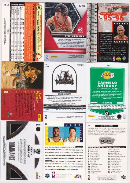 Basketball Card Collection w/ Michael Jordan, Pete Maravich + More ...