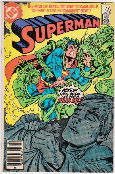 1986 DC Comics SUPERMAN #420 Issue - Vintage | Property Room