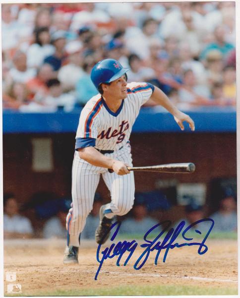 Signed - 8x10 GREGG JEFFERIES - MLB Star - Autograph | Property Room