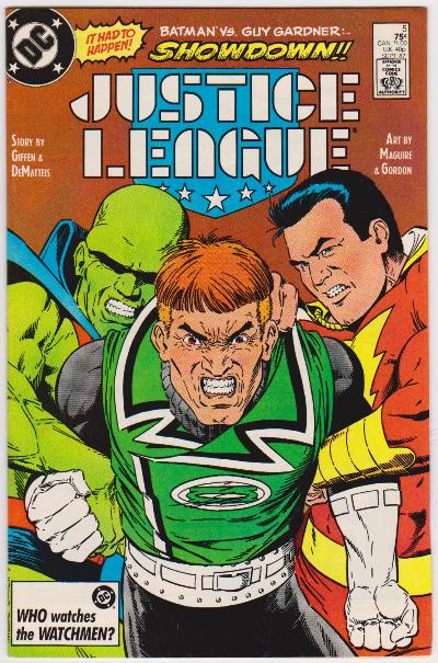 1987 DC Comics JUSTICE LEAGUE #5 Issue | Property Room