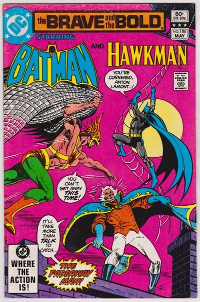 1982 DC Comics Batman And Hawkman #186 Issue | Property Room