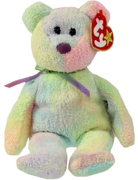 1999 Ty Beanie Baby GROOVY THE BEAR - New With Tags | Property Room