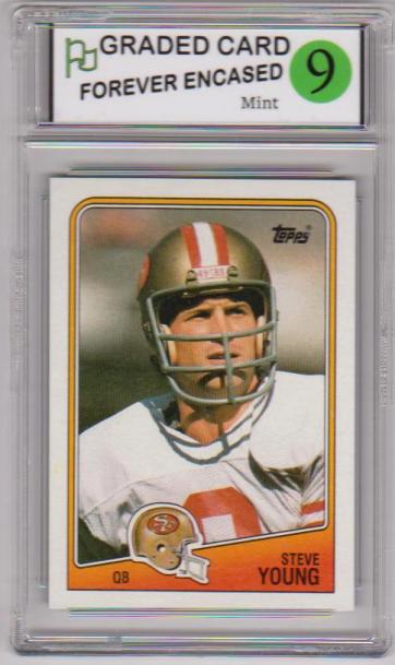 Labeled Mint 9 - Steve Young 1988 Topps #39 Card | Property Room