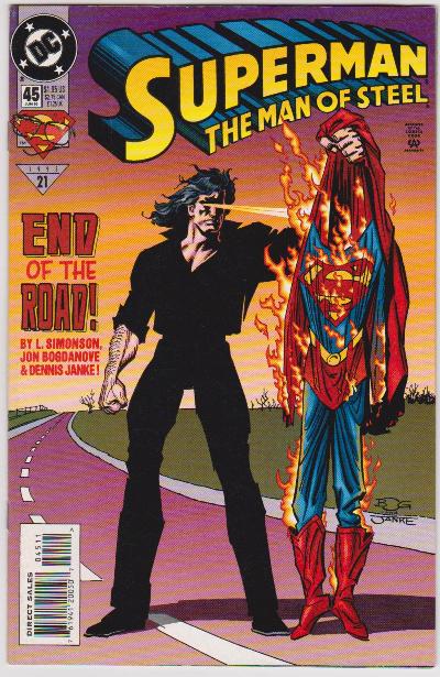 1995 DC Comics Superman The Man Of Steel #45 Issue | Property Room