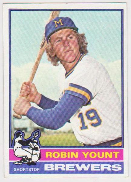 1976 Topps Robin Yount #316 2nd Year Card - HOF'er | Property Room