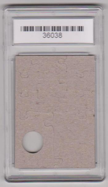 Graded Gem Mint 10 - Nolan Ryan Authenticated Ink Puzzle Prototype Card ...