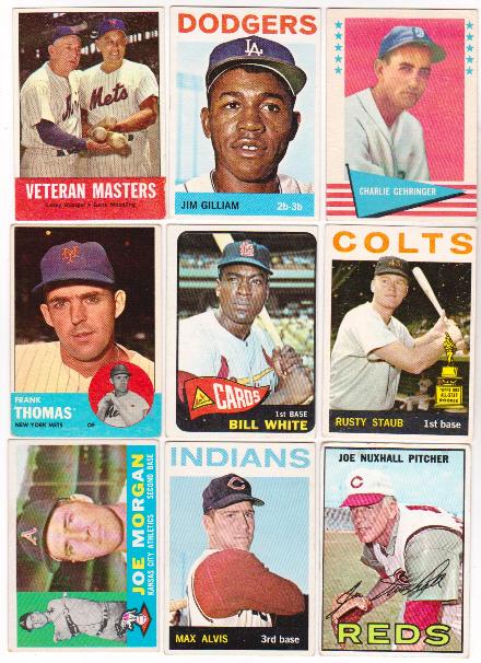 1960's Baseball Car Collection - Charlie Gehringer, Casey Stengel, Jim ...