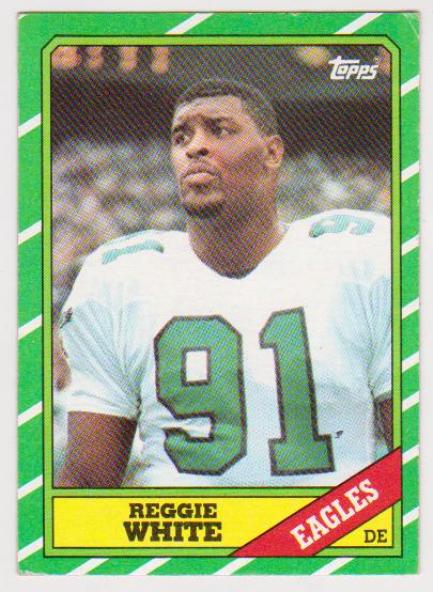 1986 Topps Reggie White #275 Rookie Card - HOF'er | Property Room