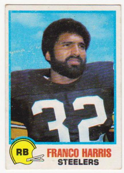 1978 Topps Holsum Franco Harris #26 Card - HOF'er | Property Room