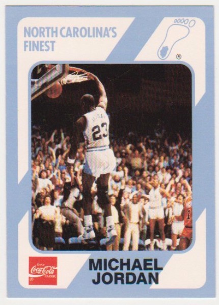 Michael Jordan 1989 North Carolina #16 College Card | Property Room