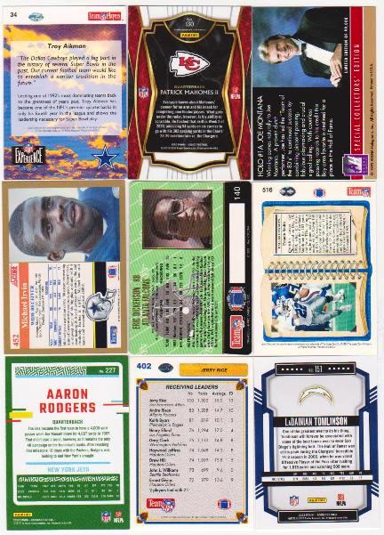 Football Card Collection 1991-2023 w/ Patrick Mahomes, Joe Montana ...
