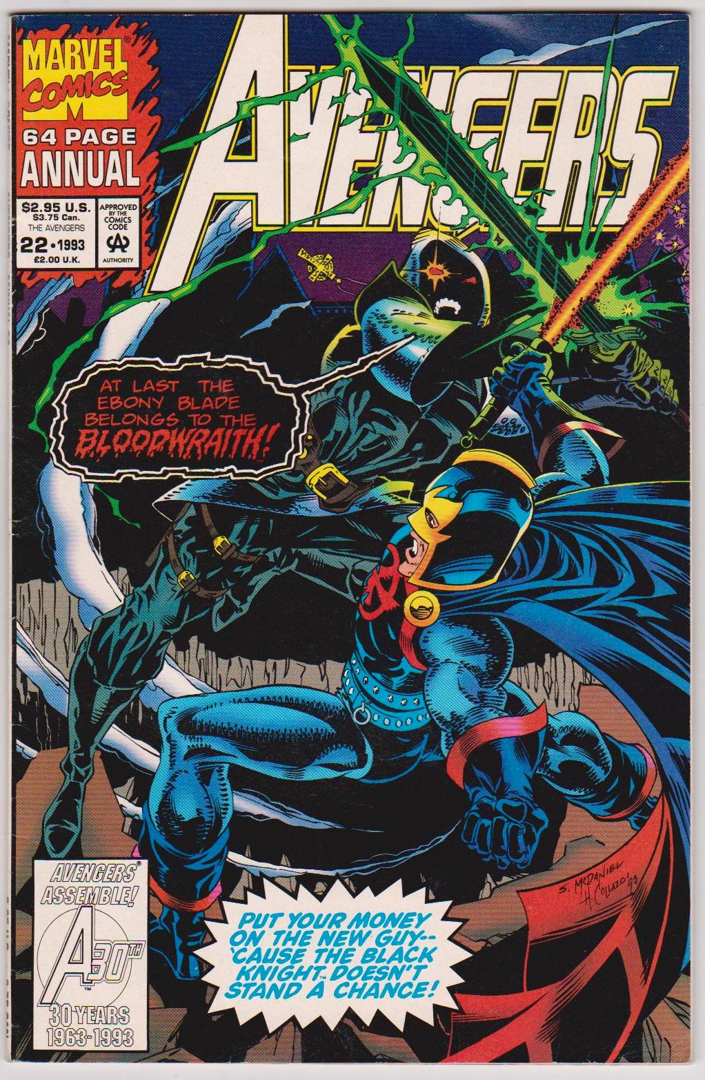 1993 Avengers Annual #22 Issue - Marvel Comics | Property Room