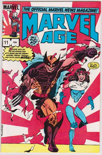 1984 MARVEL AGE #11 Issue - Marvel Comics | Property Room