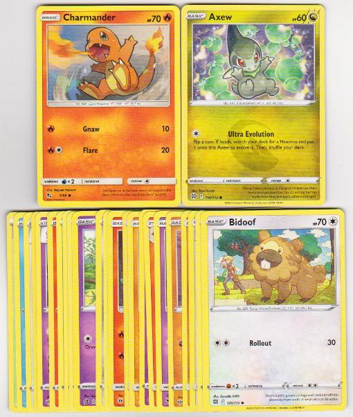 25 Different Pokemon Trading Cards w/ Charmander + More | Property Room
