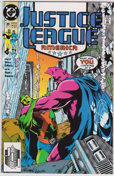 1990 DC Comics JUSTICE LEAGUE AMERICA #39 Issue | Property Room