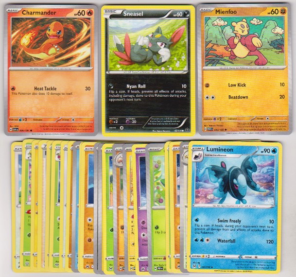 25 Different Pokemon Trading Cards w/ Charmander + More | Property Room