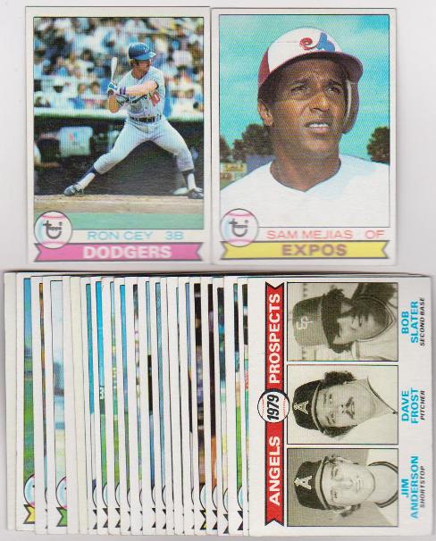 25 Different 1979 Topps Baseball Cards - Ron Cey + More | Property Room