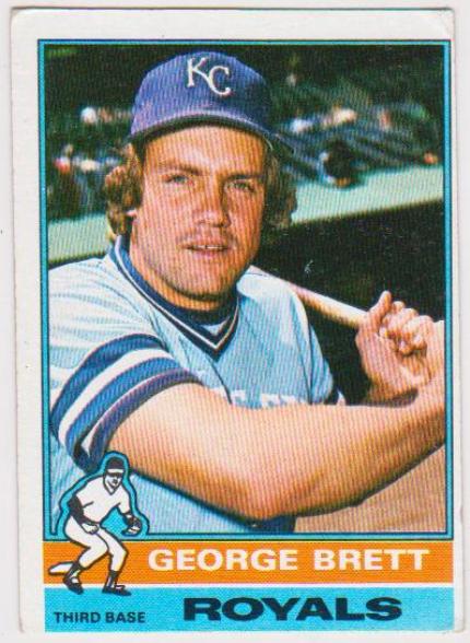 1976 Topps George Brett #19 2nd Year Card - HOF'er | Property Room