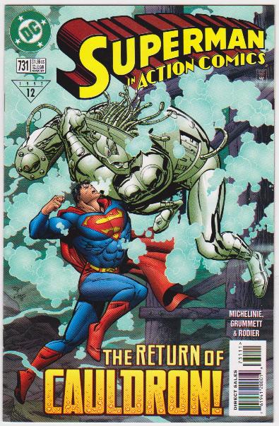 1997 DC Comics SUPERMAN IN ACTION COMICS #731 Issue | Property Room